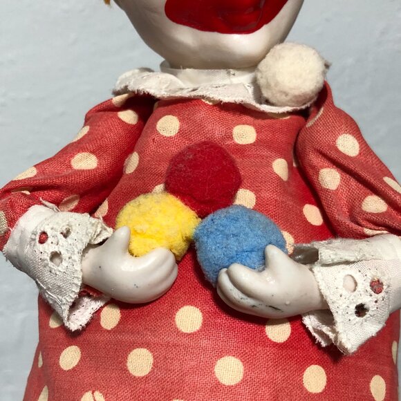 George Good | Accents | Vintage 98s George Good Wind Up Clown Musical ...